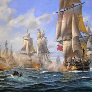 The Capture of the British Privateer Britannia by the Middletown ...